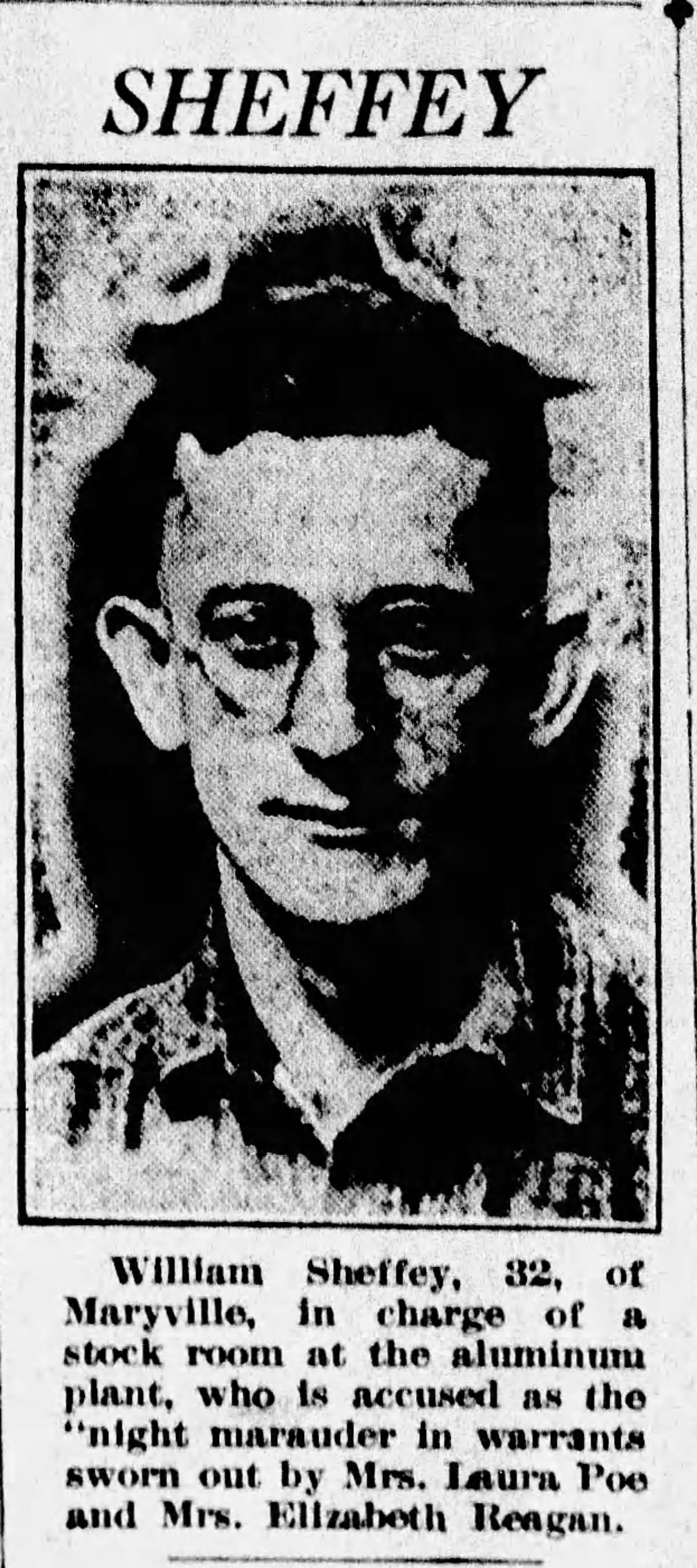 Who was Will Sheffey? – The Night Marauder Project